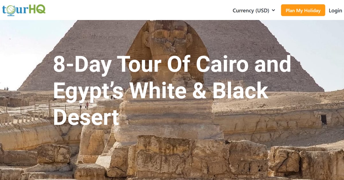 8-Day Tour Of Cairo and Egypt’s White & Black Desert